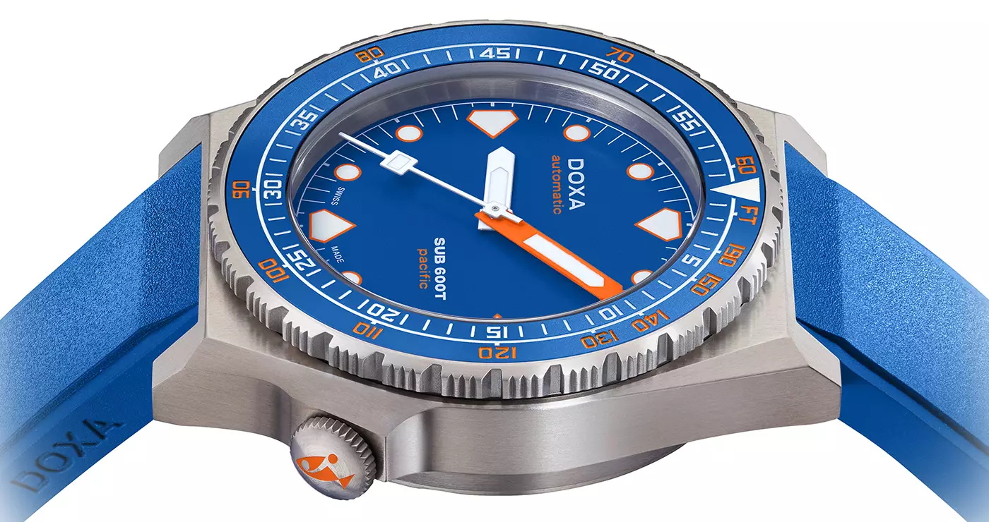 Doxa מציג לראשונה מהדורה מוגבלת של Sub 600T Pacific Watch 4244_2
