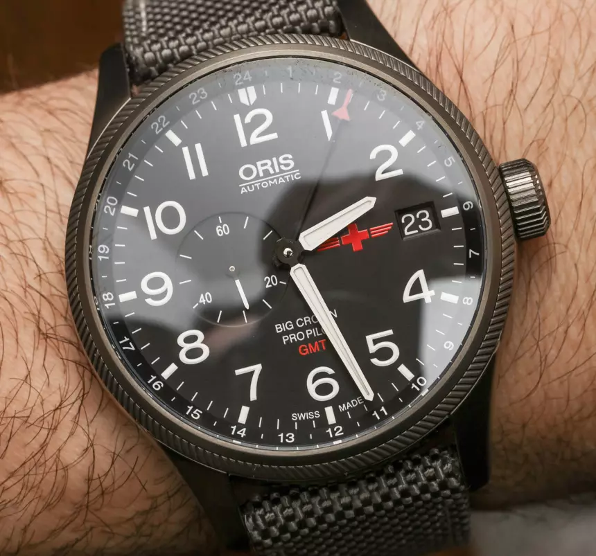 Oris GMT Rega Limited Edition Watch Hand-On 42707_1