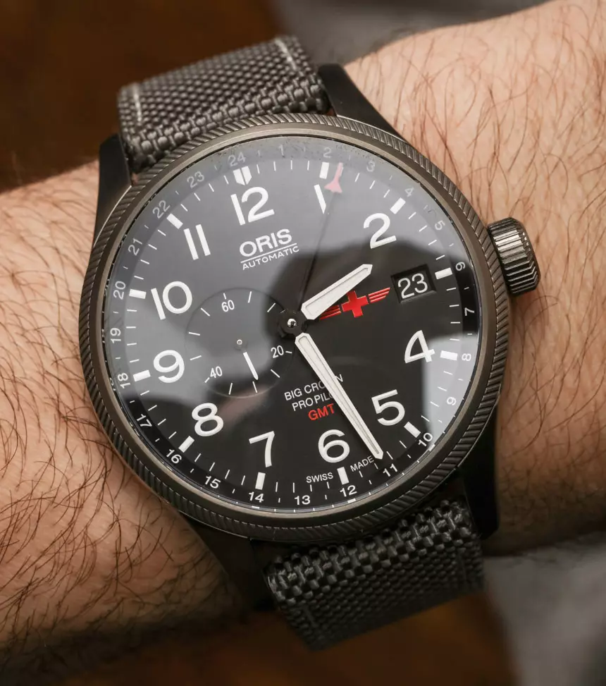 Oris GMT Rega Limited Edition Watch Hand-On 42707_12