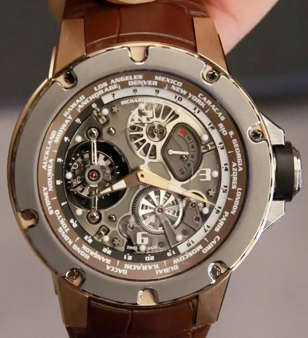 Richard Mille 58-01 Tourbillon World Timer Limited Edition horloge