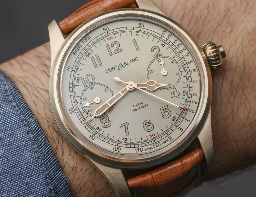Montblanc 1858 Chronograph Tachymeter Brûns Watch Hands-On 42729_11