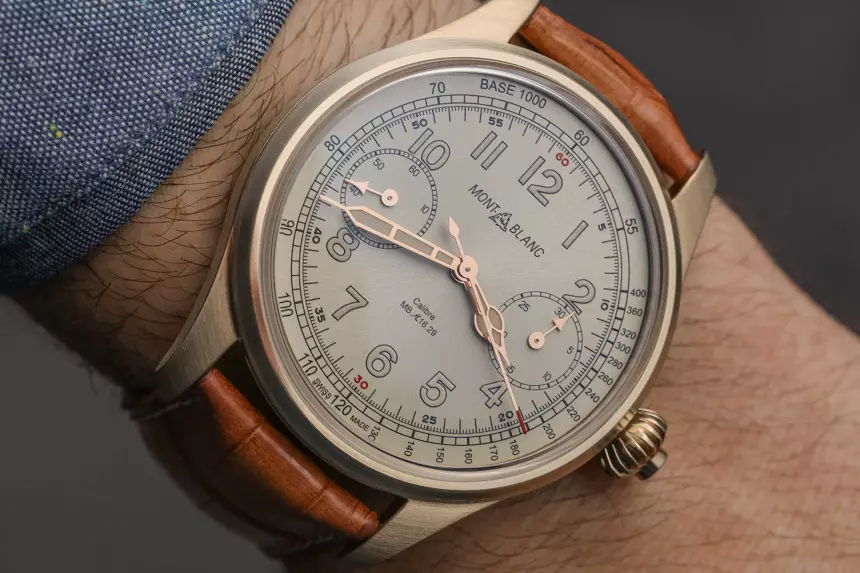 Montblanc 1858 Chronograph Tachymeter Brûns Watch Hands-On 42729_14