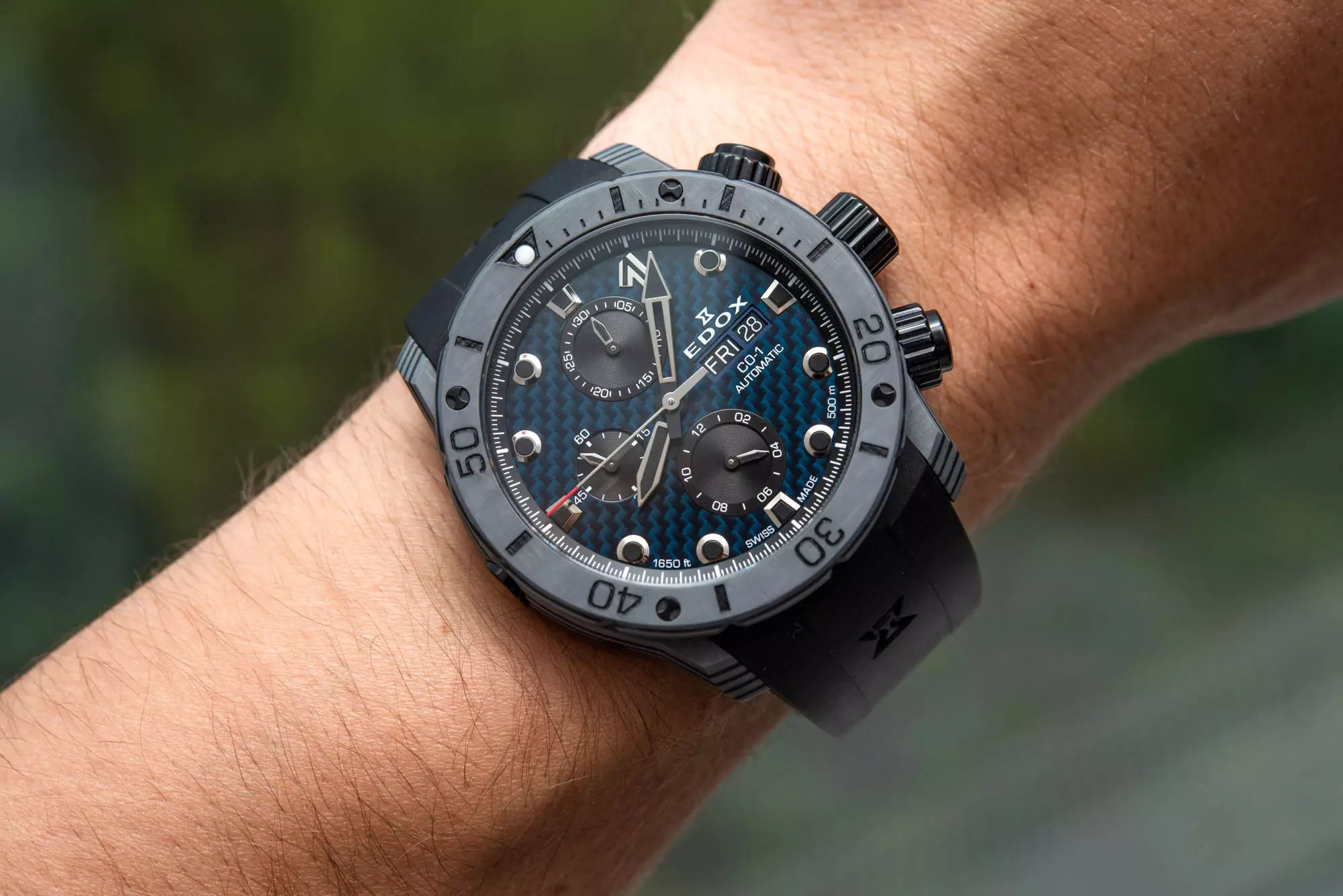 Uhrentest: Edox CO-1 Carbon Chronograph 4280_3