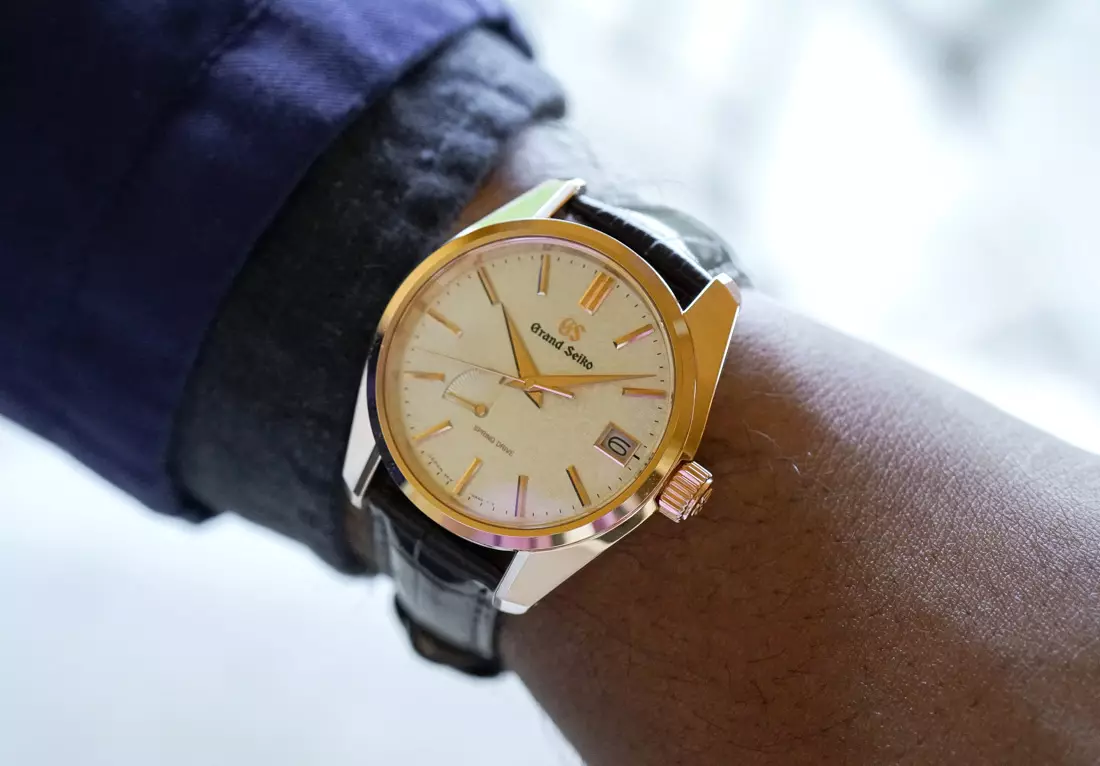 Grand Seiko Kira-Zuri sawv kub dab teg tua