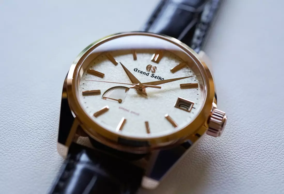 Grand Seiko Kira-Zuri pembe altın