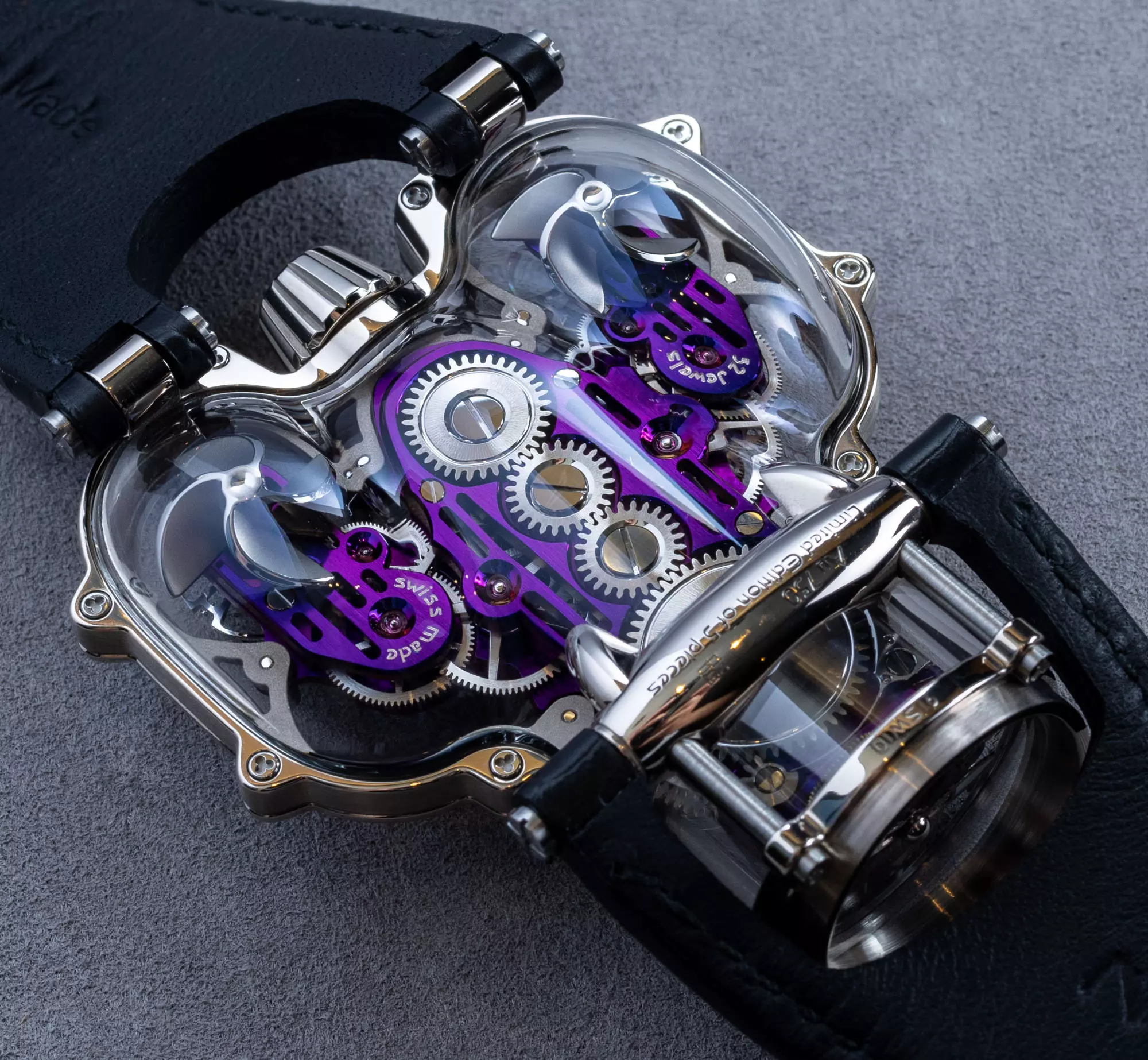 Hands-On: MB&F Horological Machine 9 Sapphire Vision HM9-SV Watch 43_2