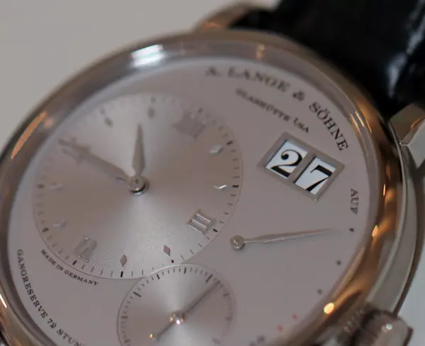 A. Lange un Söhne Grand Lange 1 — praktisks pulkstenis 44031_2