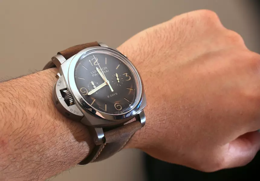 Panerai PAM 579 Luminor 1950 Hrono Monopulsante Destro 8 gün Titanio