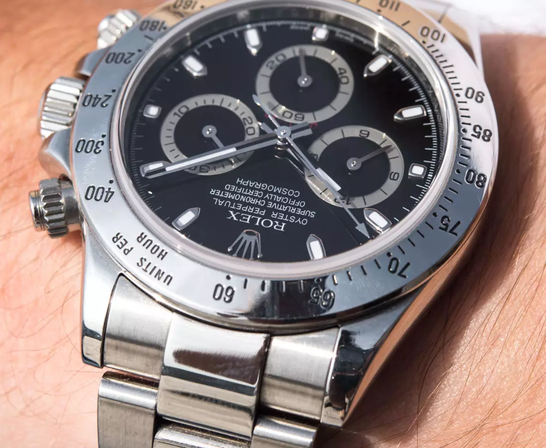 Rolex Daytona 116520 Mewn Dur Gyda Adolygiad Gwylio Deialu Du | Tudalen 2 o 3 44401_11