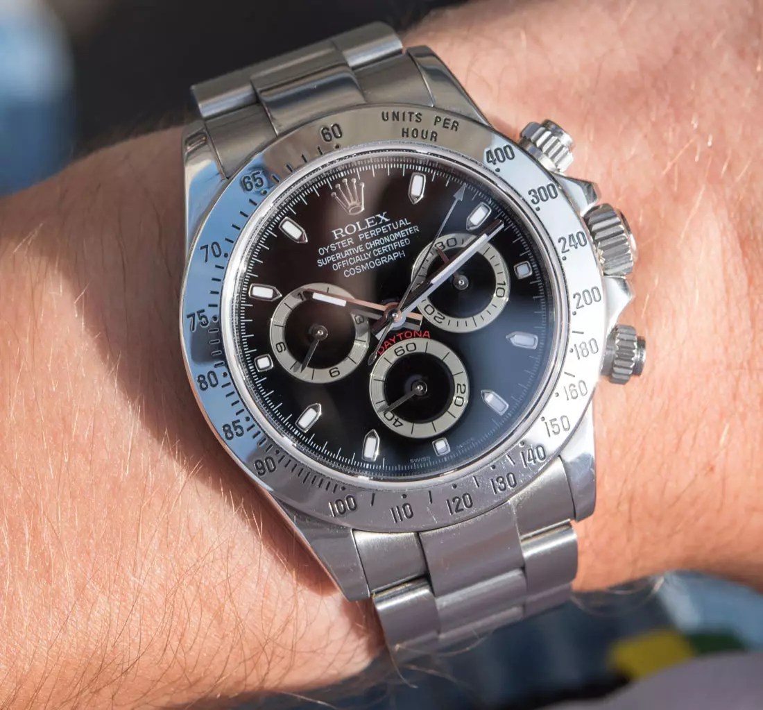 Rolex Daytona 116520 Ni Irin Pẹlu Black Dial Watch Review | Oju-iwe 2 ti 3 44401_13