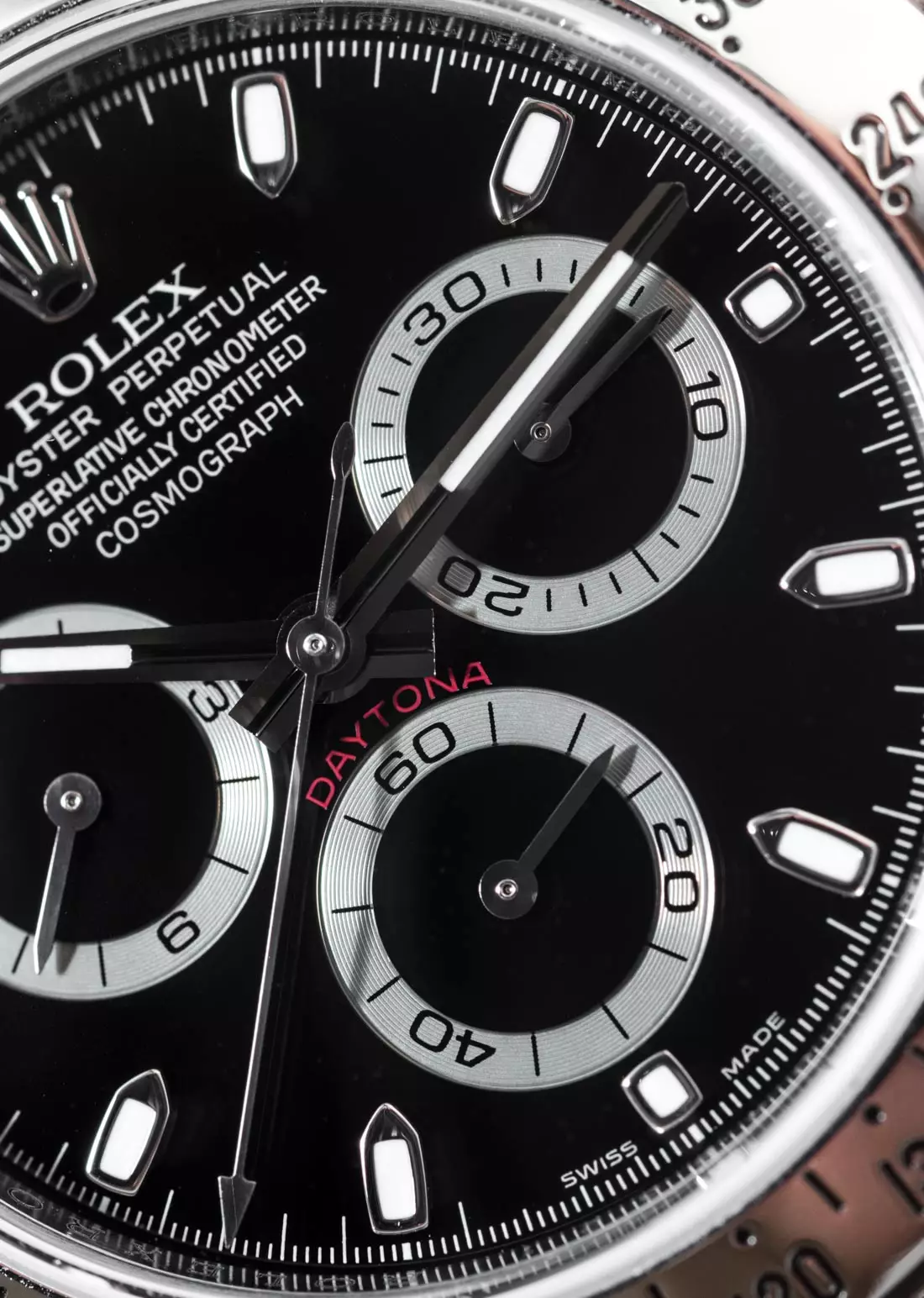 Rolex Daytona 116520 Ni Irin Pẹlu Black Dial Watch Review | Oju-iwe 2 ti 3 44401_3