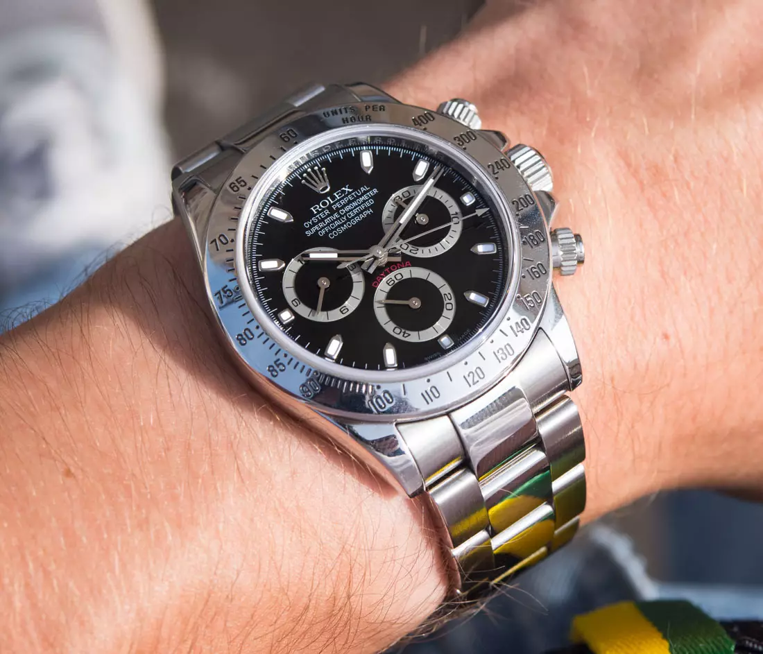 Rolex Daytona 116520 Ni Irin Pẹlu Black Dial Watch Review | Oju-iwe 2 ti 3 44401_7