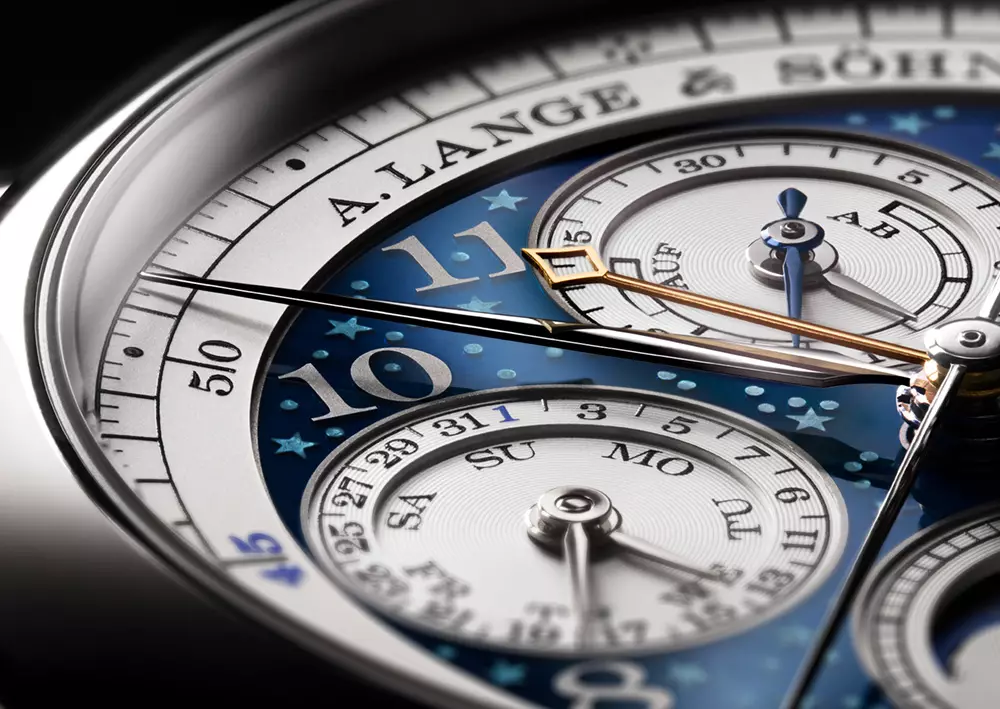 A. Lange & Söhne 1815 Rattrapante Ewiger Kalender Handwerkskunst & Blue Series Watches 44529_6