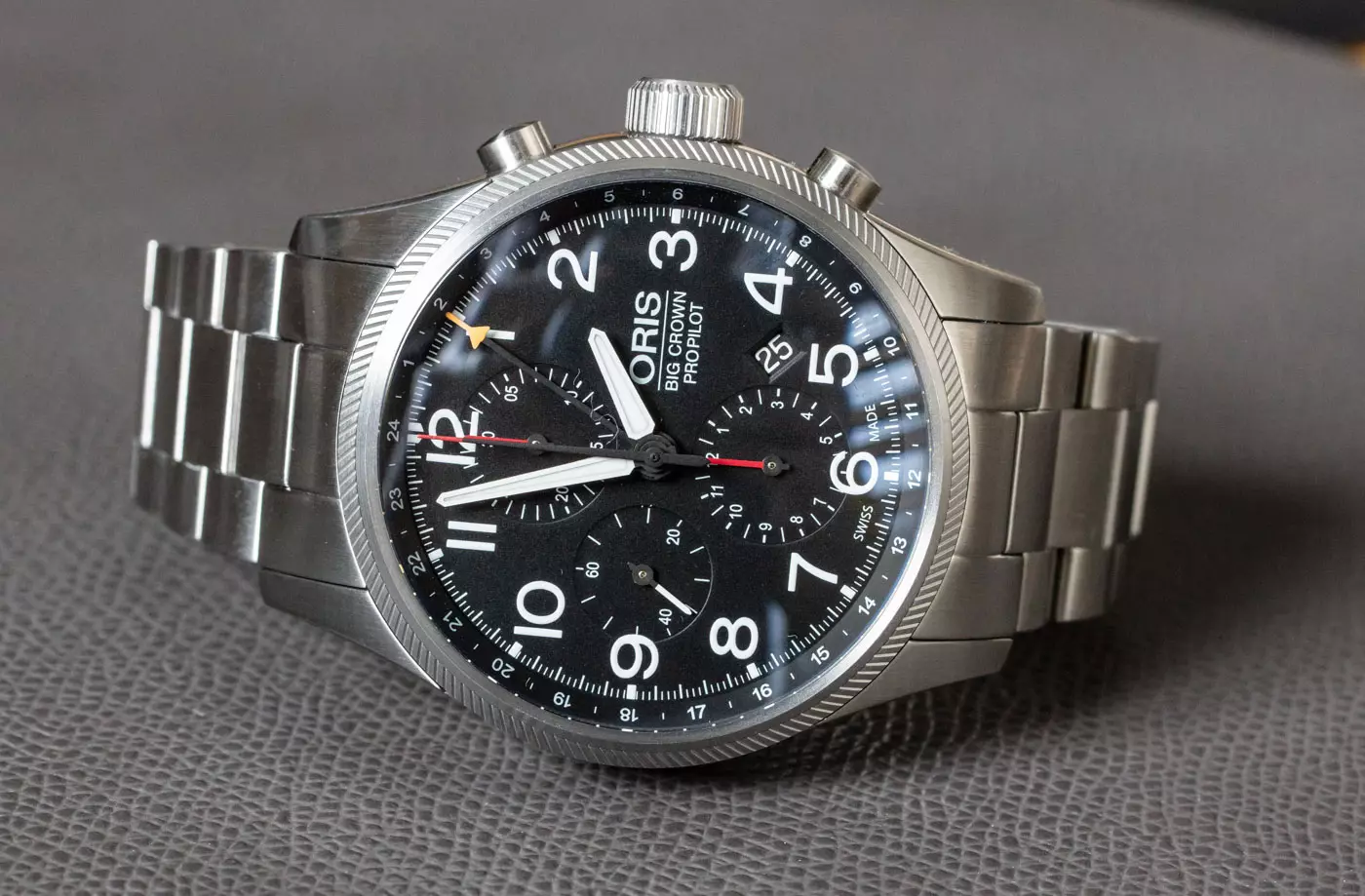 ئەمدى ياسالمىدى: Oris ProPilot Chronograph GMT Watch Review 44659_3