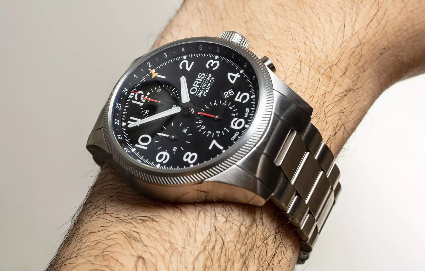 Nu mai este fabricat: Revizuirea ceasului Oris ProPilot Chronograph GMT 44659_6