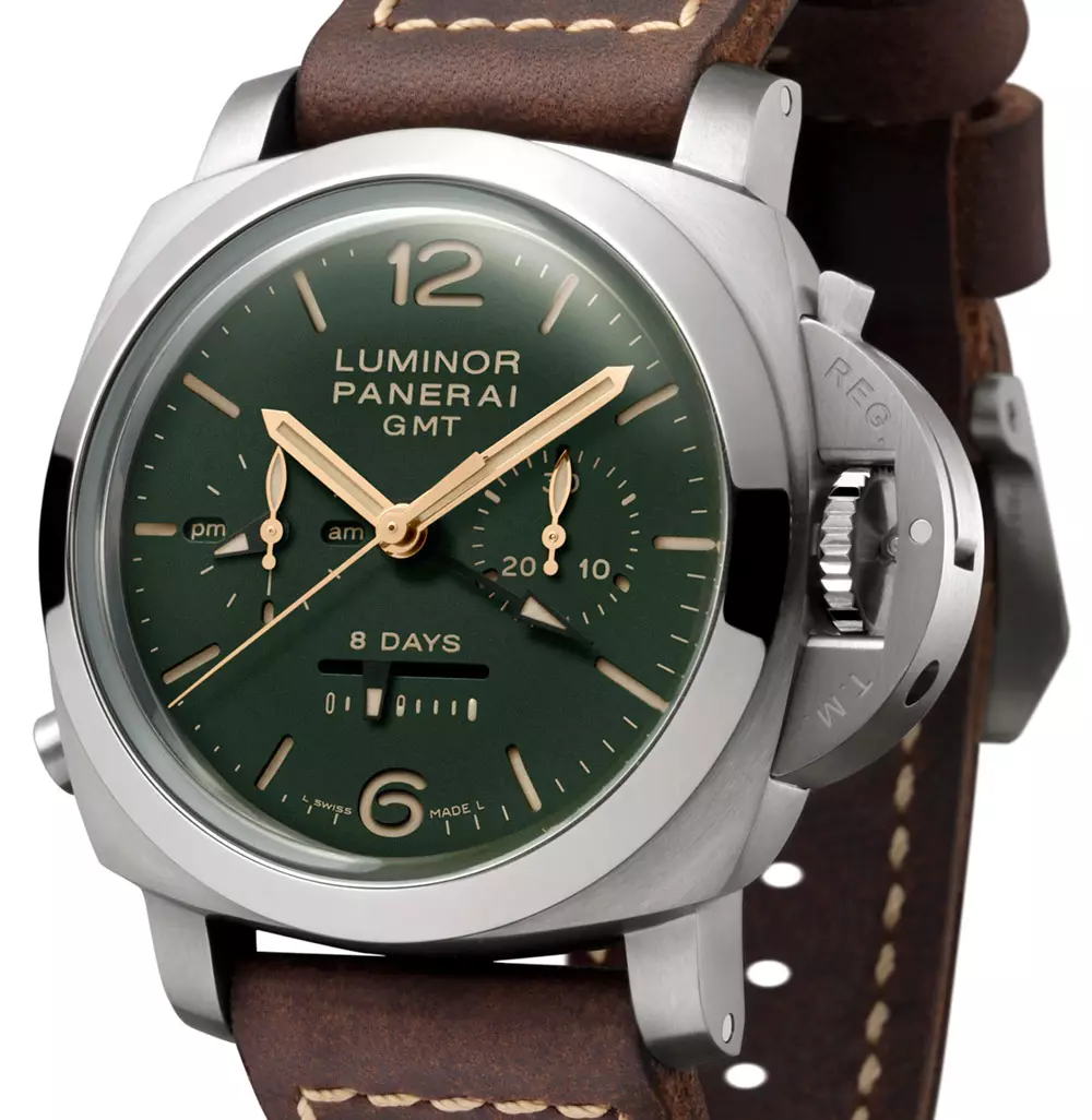 „Panerai Green Dial“ riboto leidimo PAM735, PAM736 ir PAM737 kolekcijos laikrodžiai 44872_10