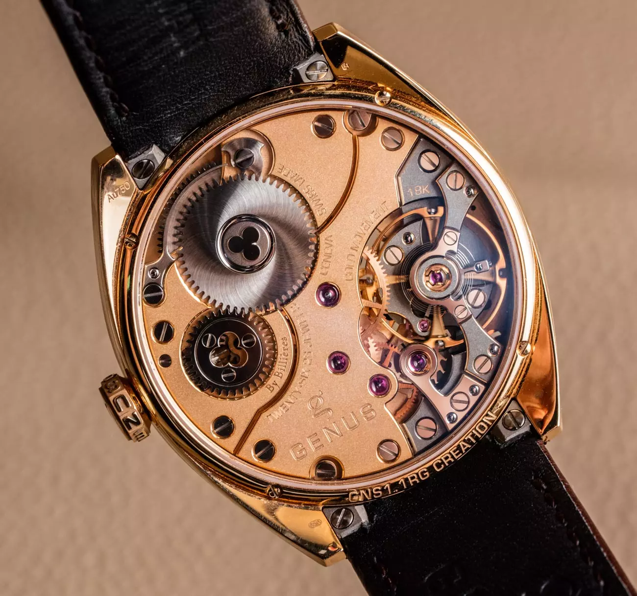 Genus GNS 1.1 RG Uhr mit „Figure-Eight Minutes“ Hands-On 4507_4