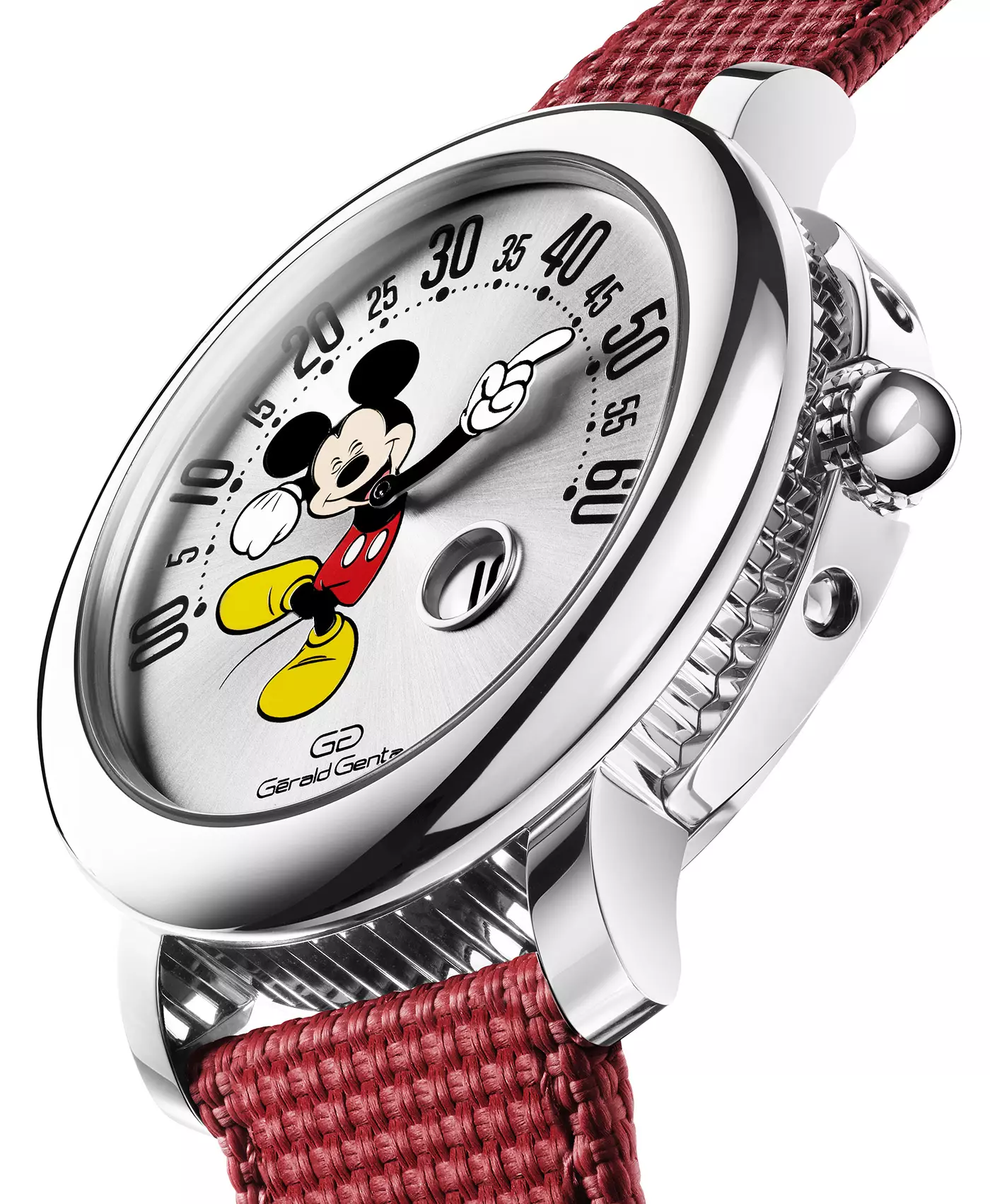 Gerald Genta Ngumumake Arena Retro Mickey Mouse Disney Watch Edisi Terbatas 4510_1