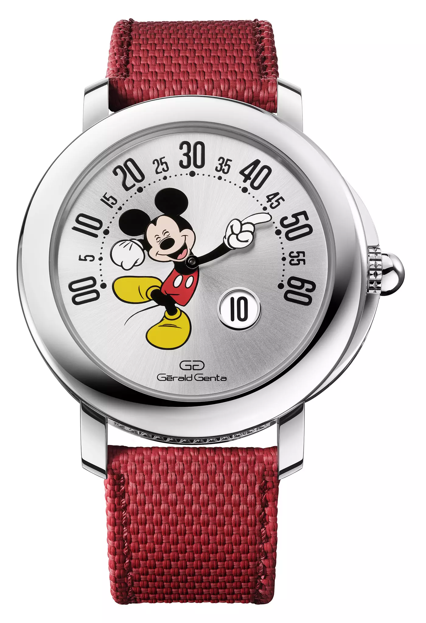 Gerald Genta Ya Bada Sanarwa Mai iyaka-Edition Arena Retro Mickey Mouse Disney Watch 4510_4