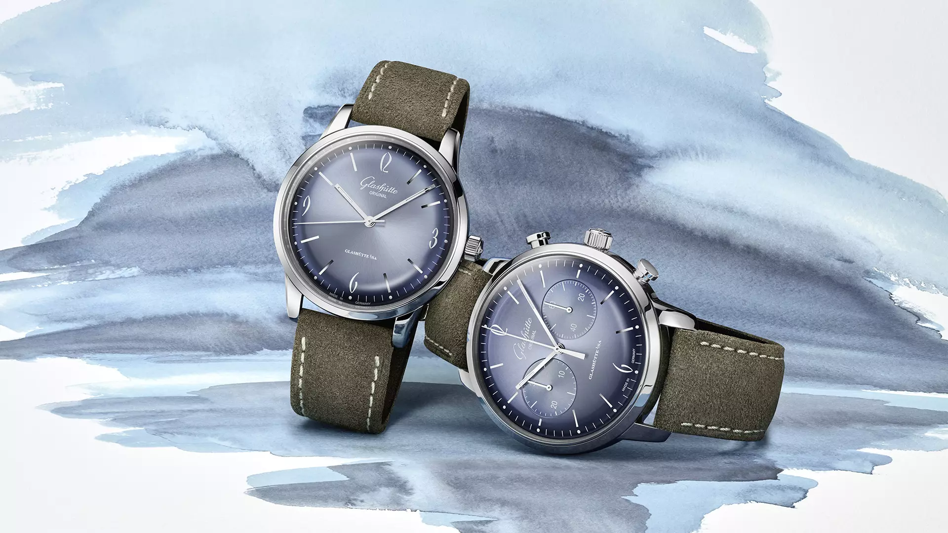 Glashütte Original представляет часы Sixties Annual Edition 2020 с синим циферблатом Glacier Blue 4555_1