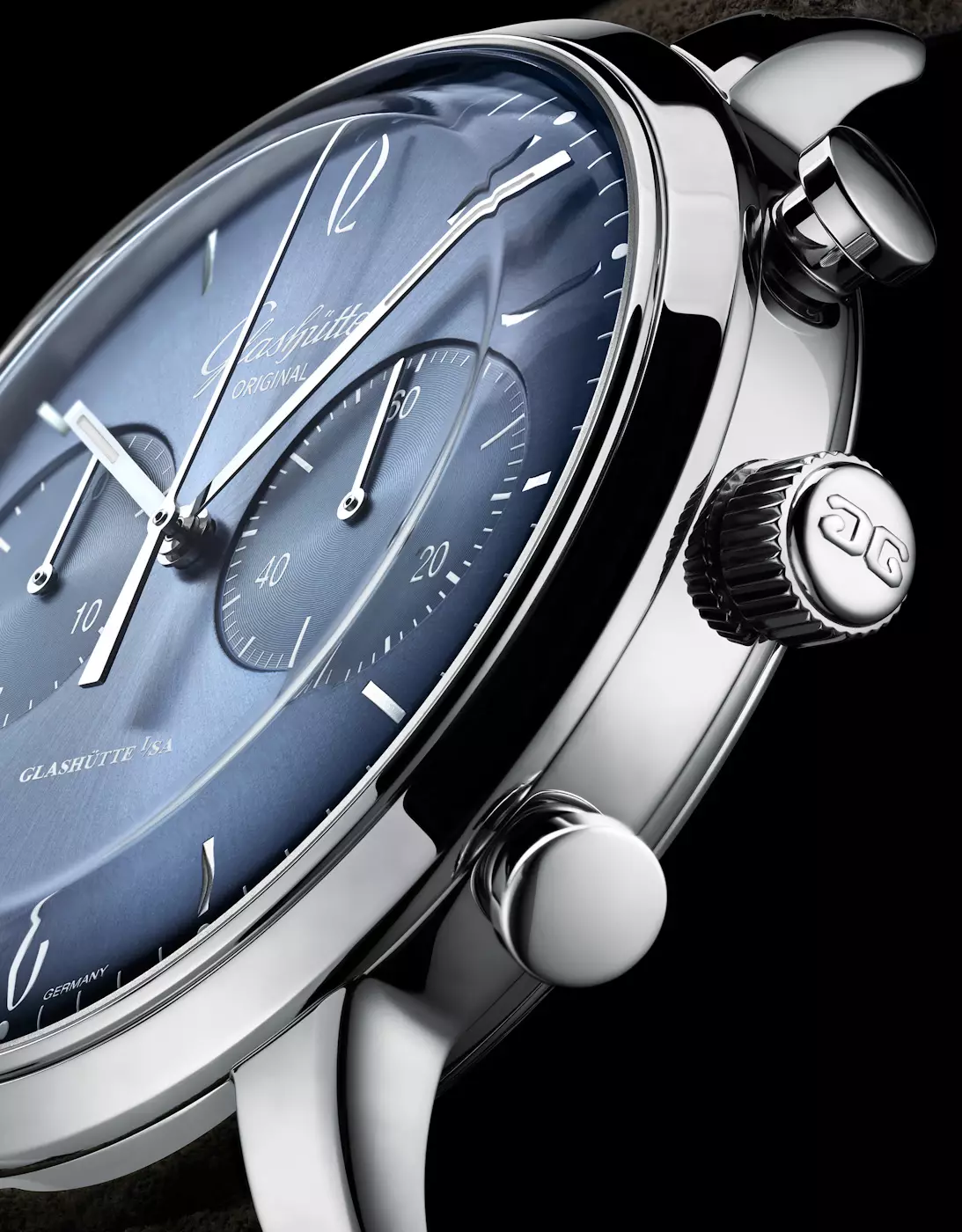 Glashütte Original представляет часы Sixties Annual Edition 2020 с синим циферблатом Glacier Blue 4555_2