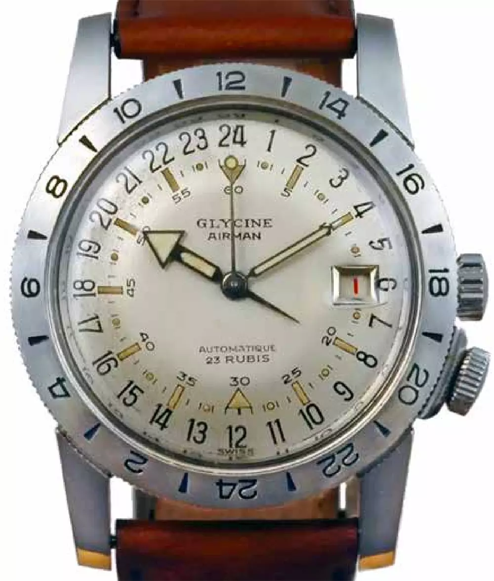 Vintage Glycine Airman (Bild von Eddie Boschma in dem Buch Glycine Airman von André Stikkers)