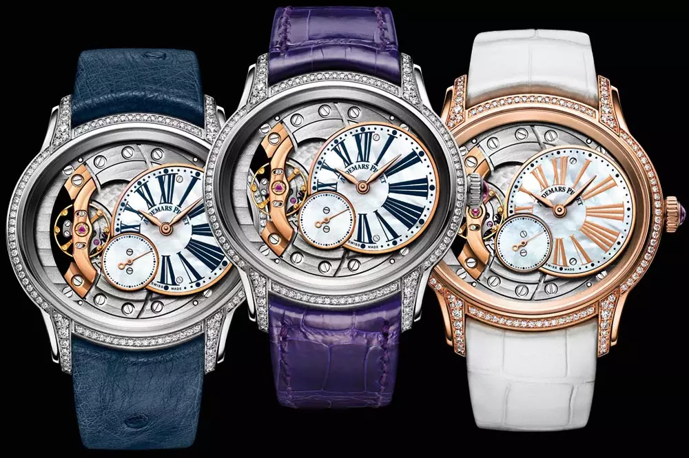 Nauji „Audemars Piguet“ tūkstantmečio moteriški laikrodžiai, skirti 2018 m 45805_5