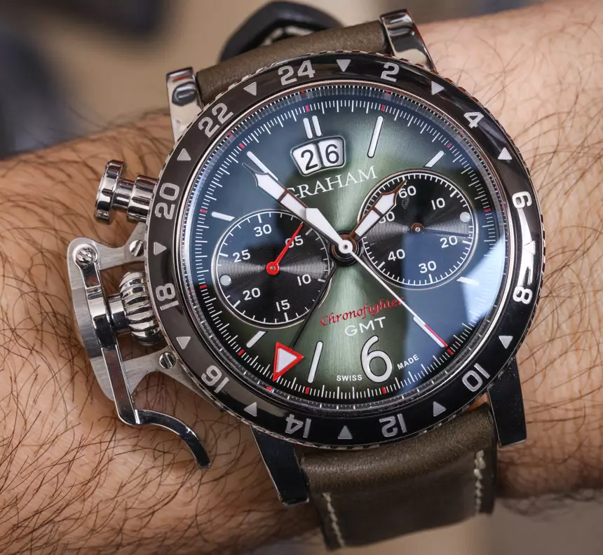 Revizuirea ceasului Graham Chronofighter Vintage GMT 4584_12