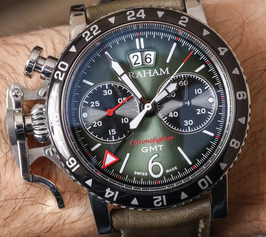 Revizuirea ceasului Graham Chronofighter Vintage GMT 4584_16