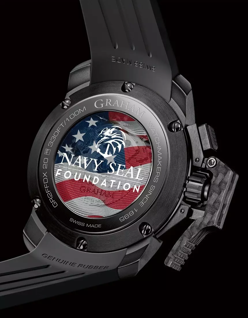 Jam Tangan Graham Chronofighter Oversize Navy Seal Foundation