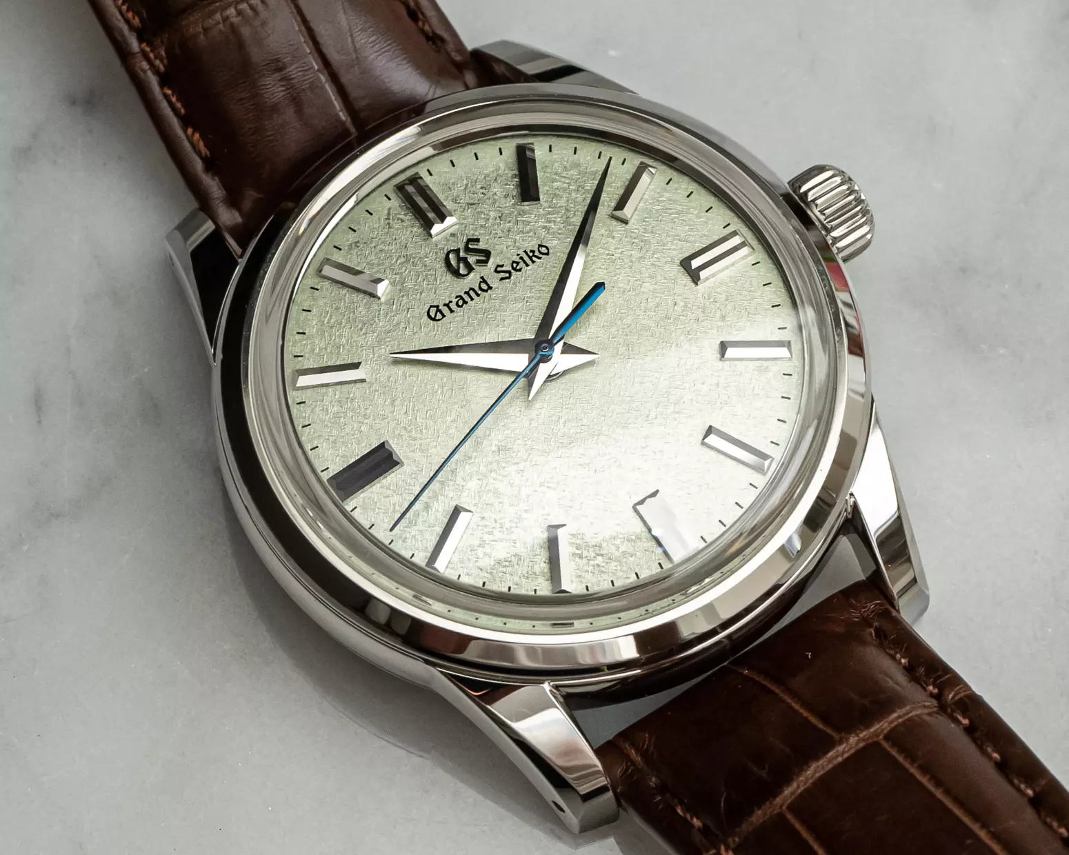 Estreia prática: Grand Seiko Elegance Collection Green-Dial Trio USA Relógios exclusivos 4598_5