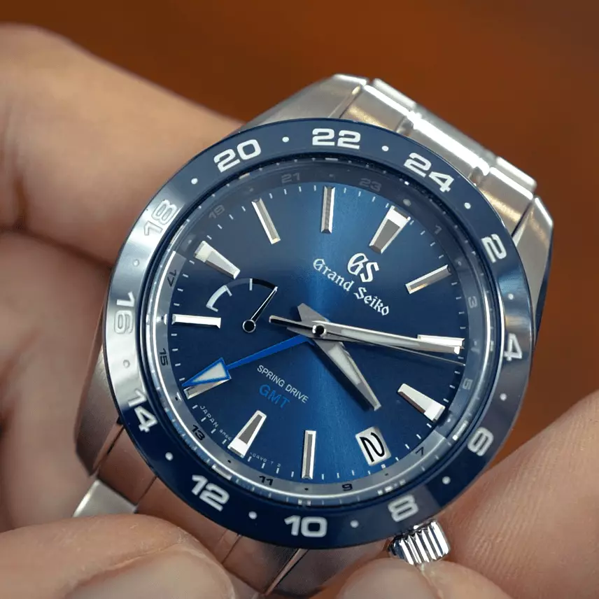 Hands-On: Grand Seiko SBGE255 Spring Drive GMT در قاب جدید کوچکتر 40.5 میلی متری با قاب سرامیکی 4603_4