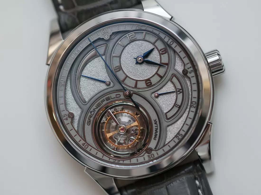 Reloj Grönefeld Parallax Tourbillon 1912 en acero práctico 4620_1