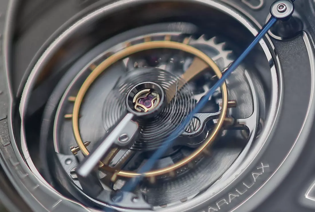 ໂມງ Grönefeld Parallax Tourbillon 1912 ໃນມືເຫຼັກກ້າ 4620_5