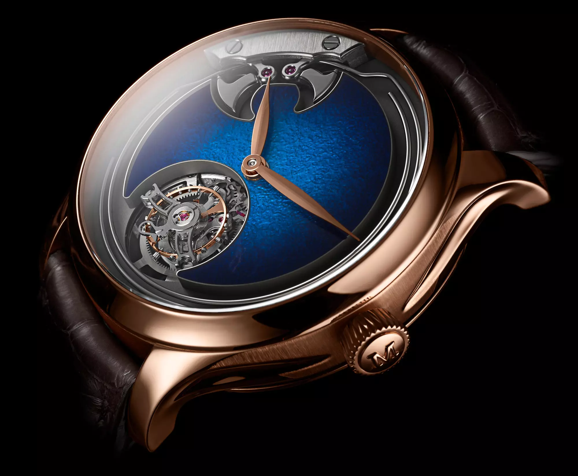 H. Moser & Cie. Хязгаарлагдмал тооны Endeavour концепцийн анхны минутыг давтдаг Турбиллон усан цэнхэр цаг 4660_3