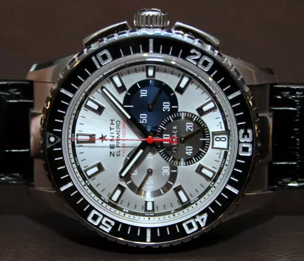 Зенит El Primero Stratos Flyback впечатлив 10-ти часовник Hands-on 46833_1