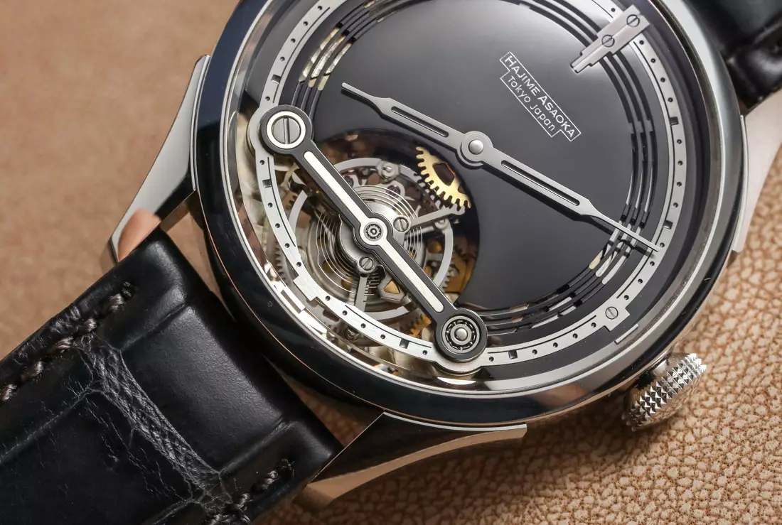 Hajime Asaoka پروجیکٹ T Tourbillon واچ ہینڈ آن 4683_4