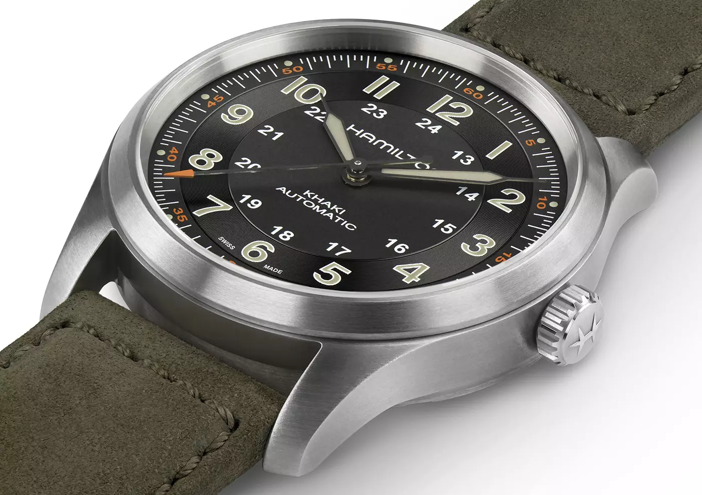 Hamilton presenta nous rellotges automàtics de titani Khaki Field de 38 mm 4706_2