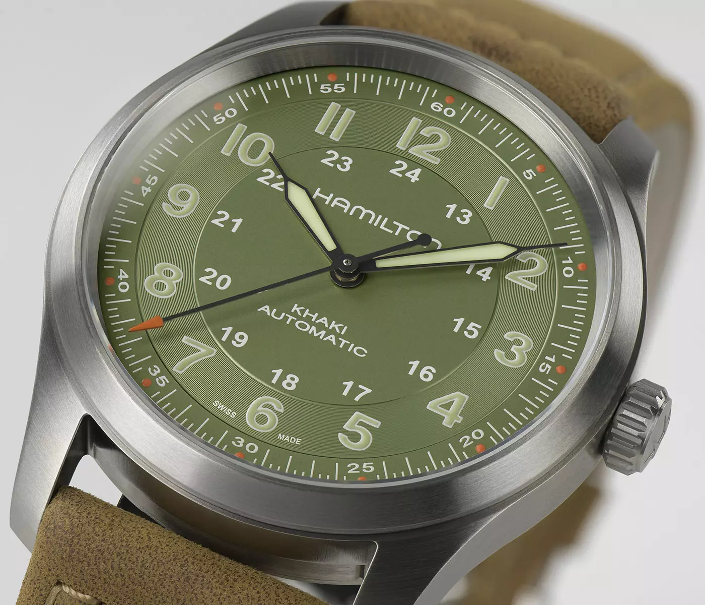 Hamilton presenta nous rellotges automàtics de titani Khaki Field de 38 mm 4706_3