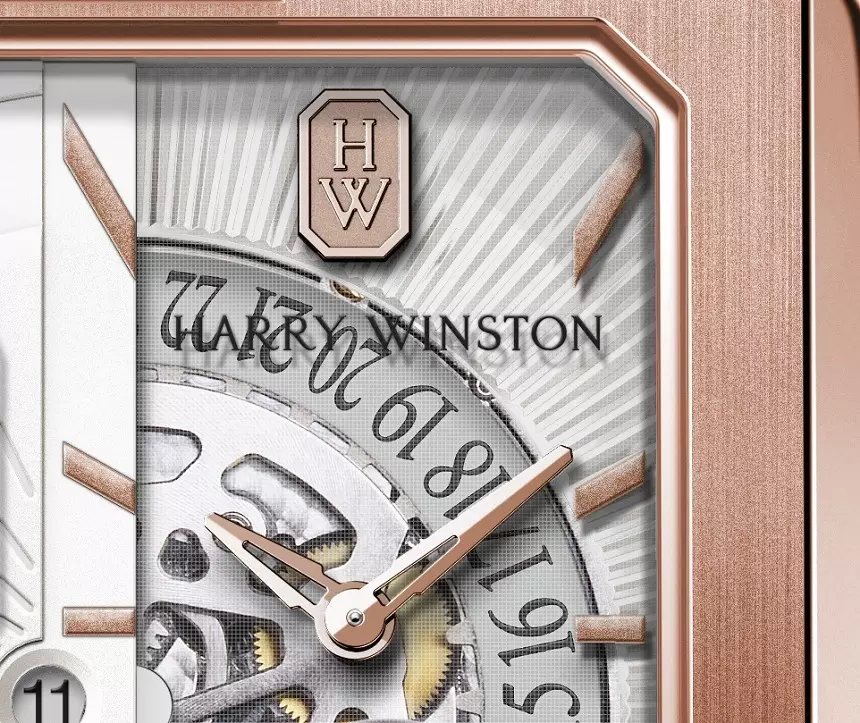 Đồng hồ tự động thời gian kép Harry Winston Avenue