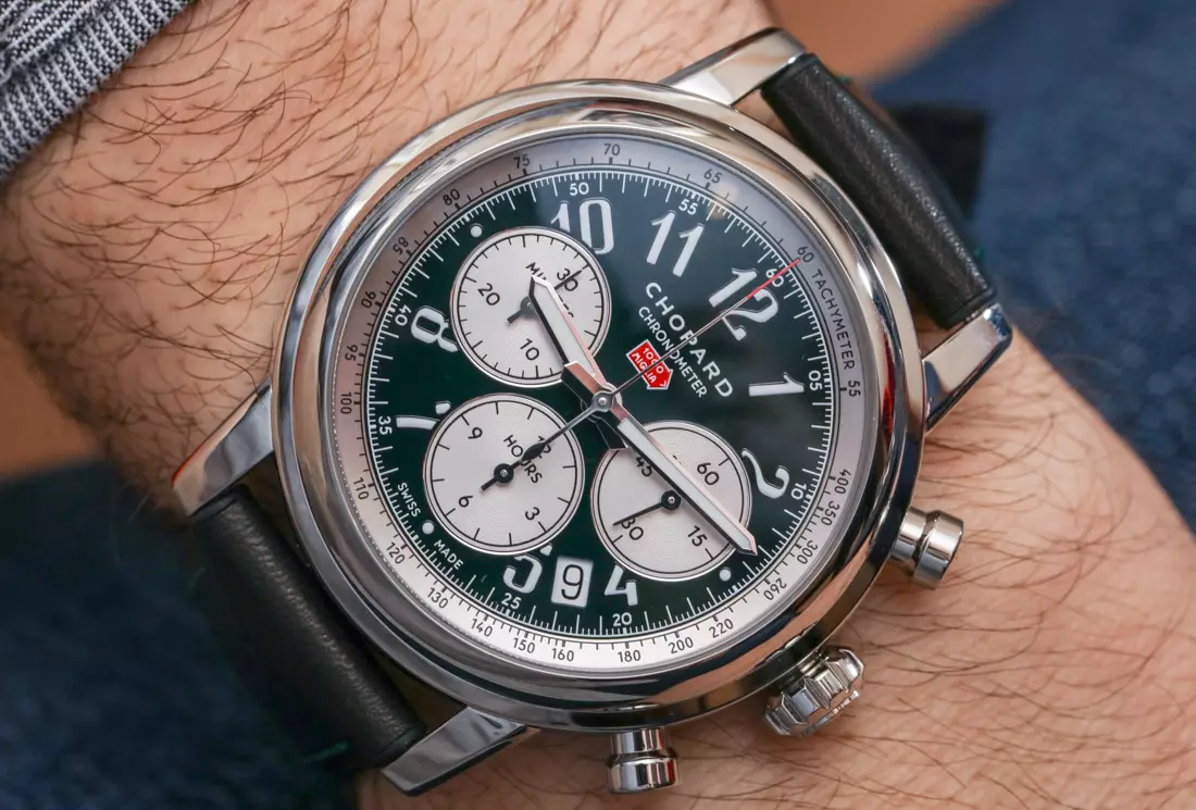 Chopard Mille Miglia 'Racing Colours' Limited Edition နာရီများသည် လက်ဆွဲခြင်းဖြစ်ပါသည်။ 47597_11