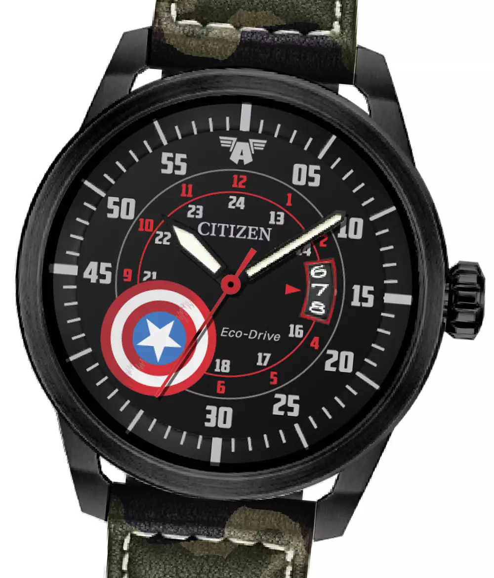 Citizen Eco-Drive Marvel Avengers karórák a Comic Con-hoz 47945_4