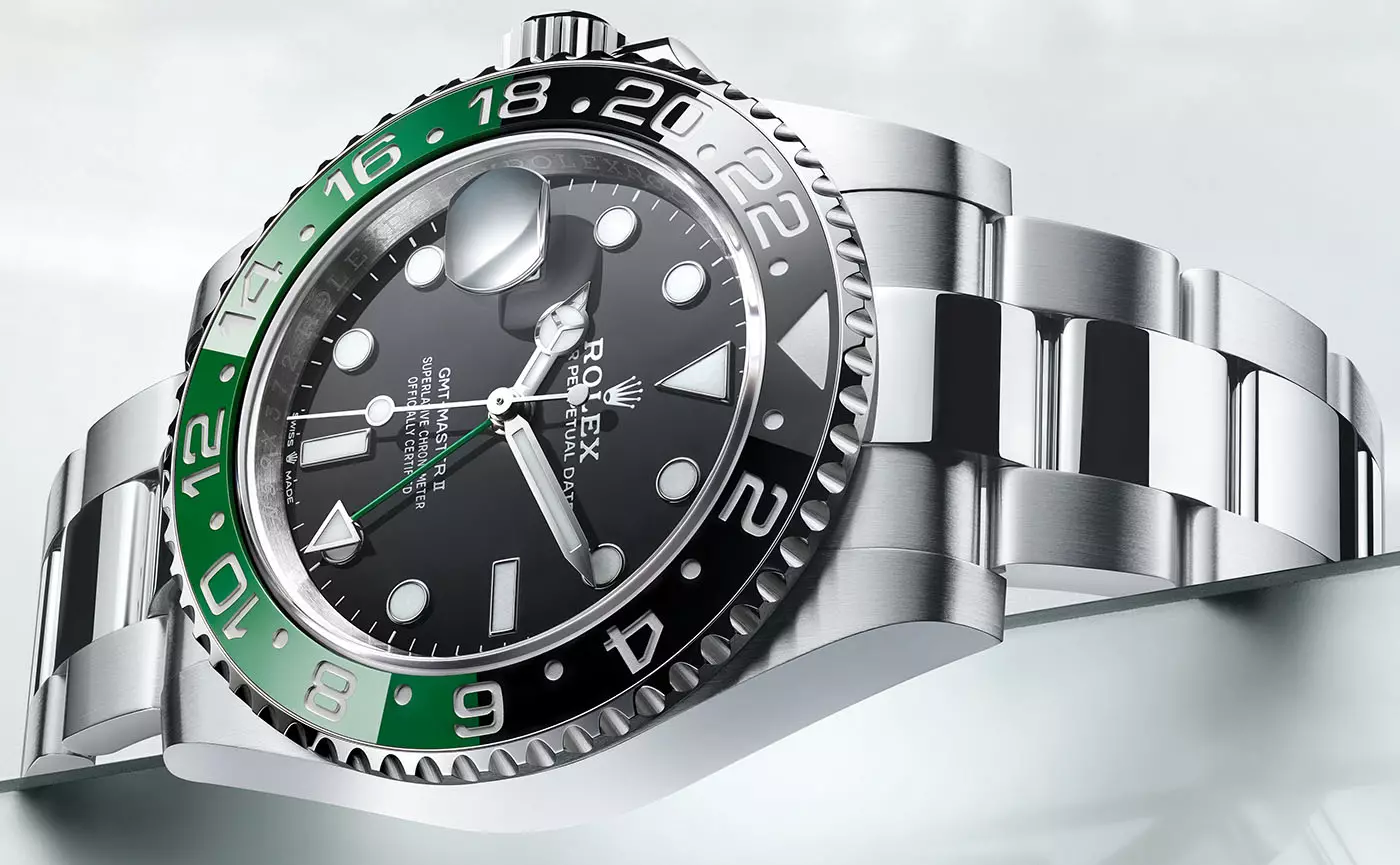 Primo sguardo: Rolex debutta con il GMT-Master II con corona a sinistra e lunetta verde/nera 4797_6