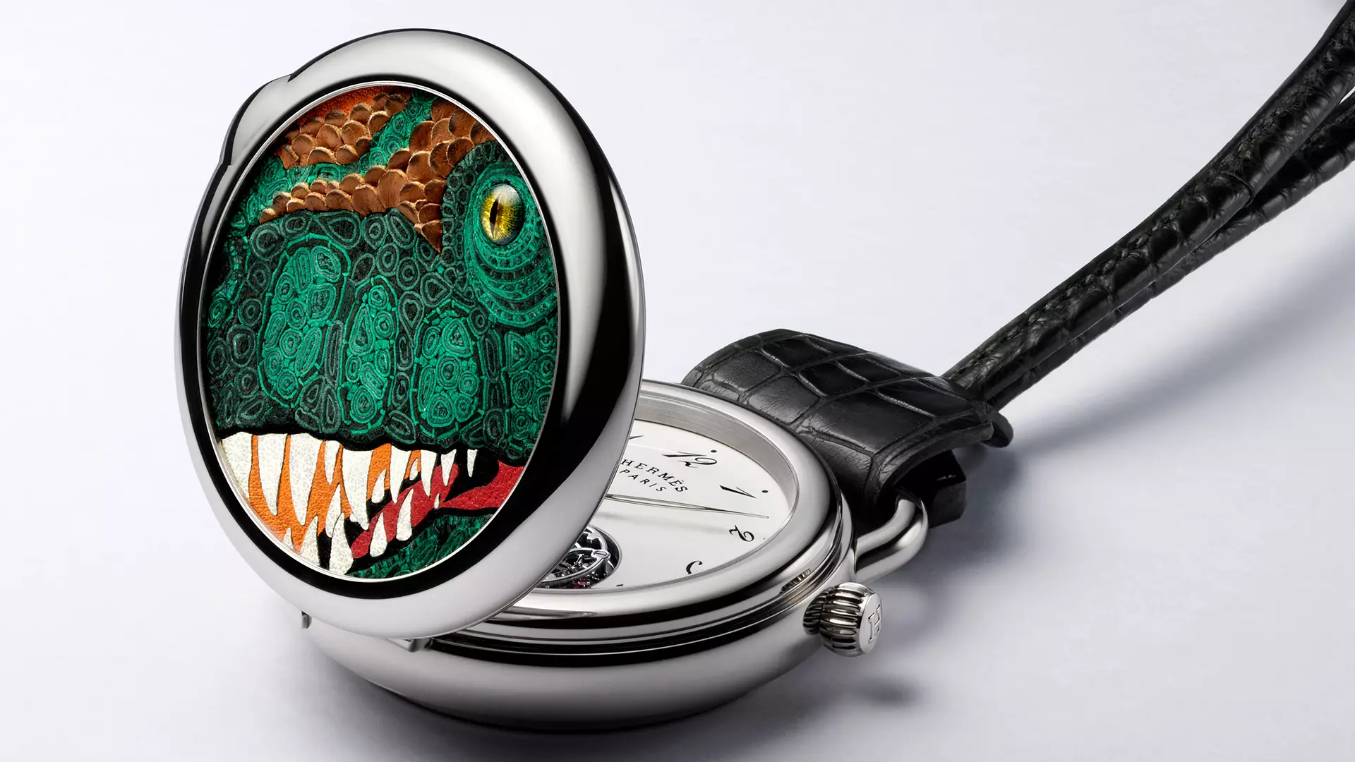 Hermès මංගල Unique Arceau Pocket Aaaaargh! Minute Repeater සහ Tourbillon සමඟ නරඹන්න 4801_1