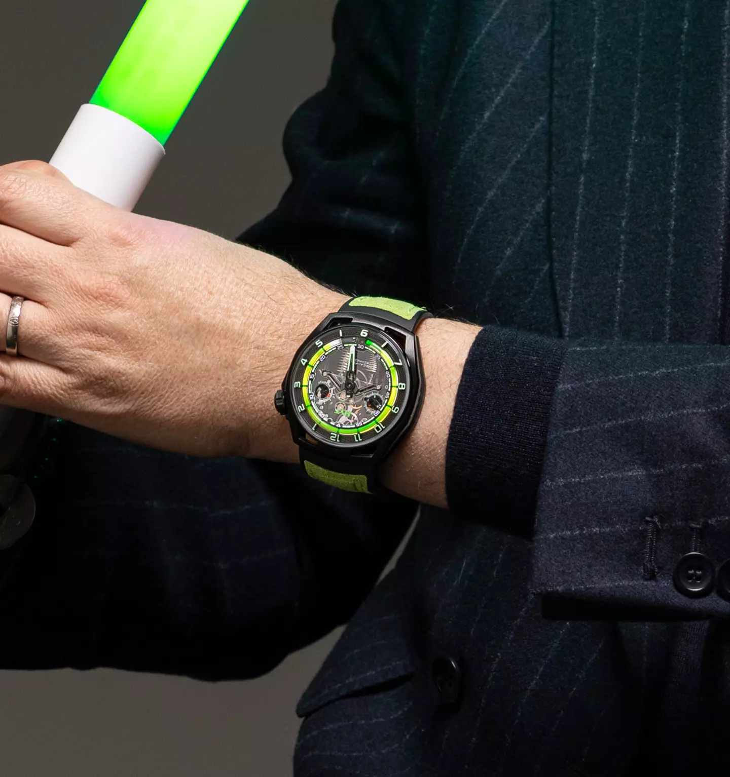 HYT Hastroid Green Nebula Limited Edition Watch Marks Return Of Brand 4885_5