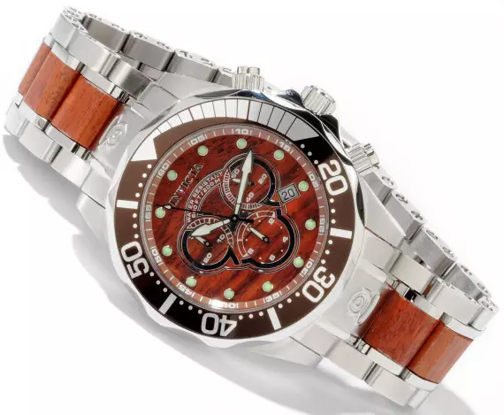 Invicta Pro Diver Wood Watch 4920_1