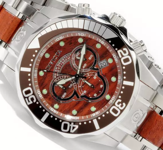 Invicta Pro Diver 木質手錶 4920_2