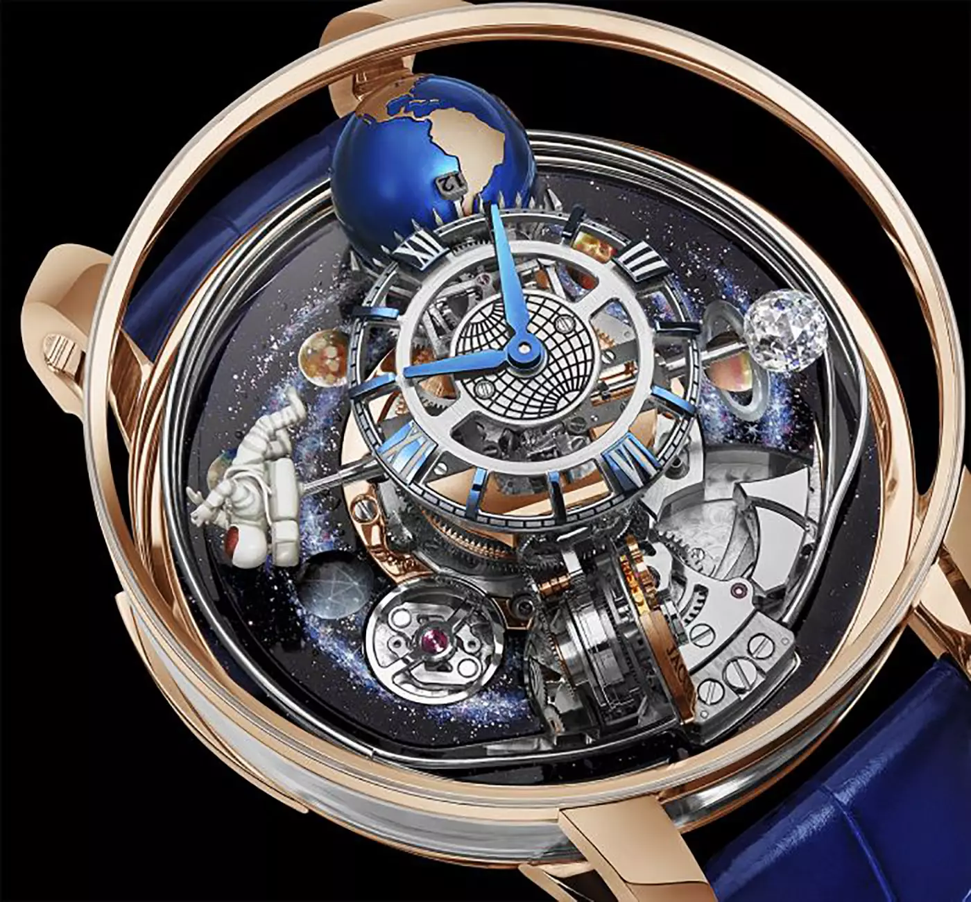 Jacob & Co. presenta l'orologio Astronomia Maestro Worldtime in edizione limitata 4953_1