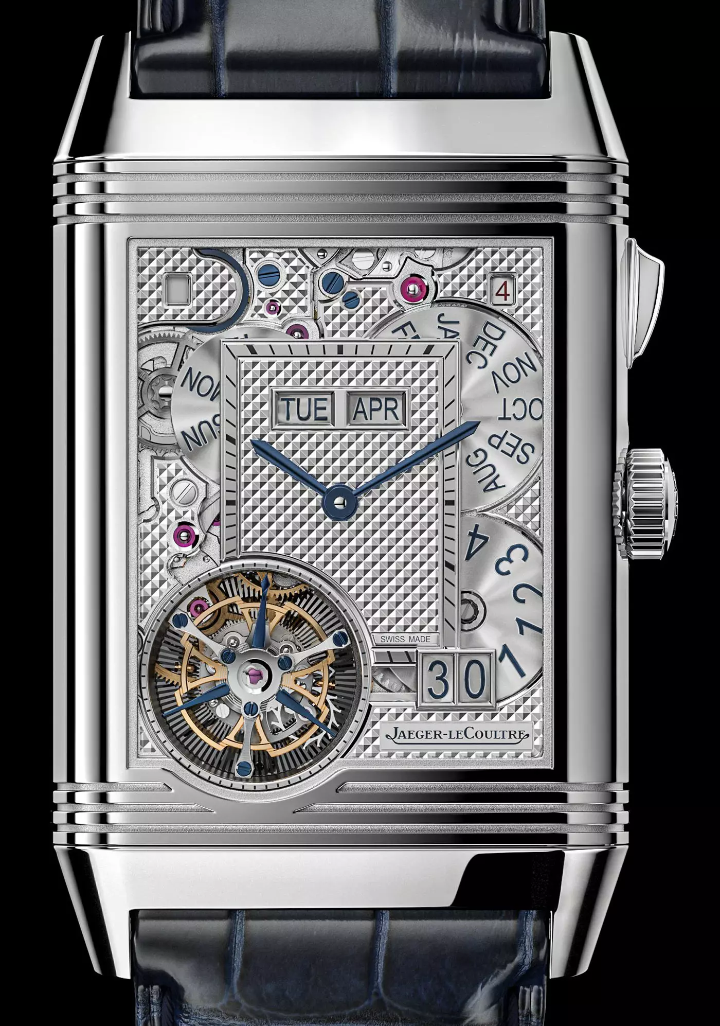 Jaeger-LeCoultre дэбютуе абмежаванай серыяй гадзін Reverso Hybris Mechanica Calibre 185 4966_3