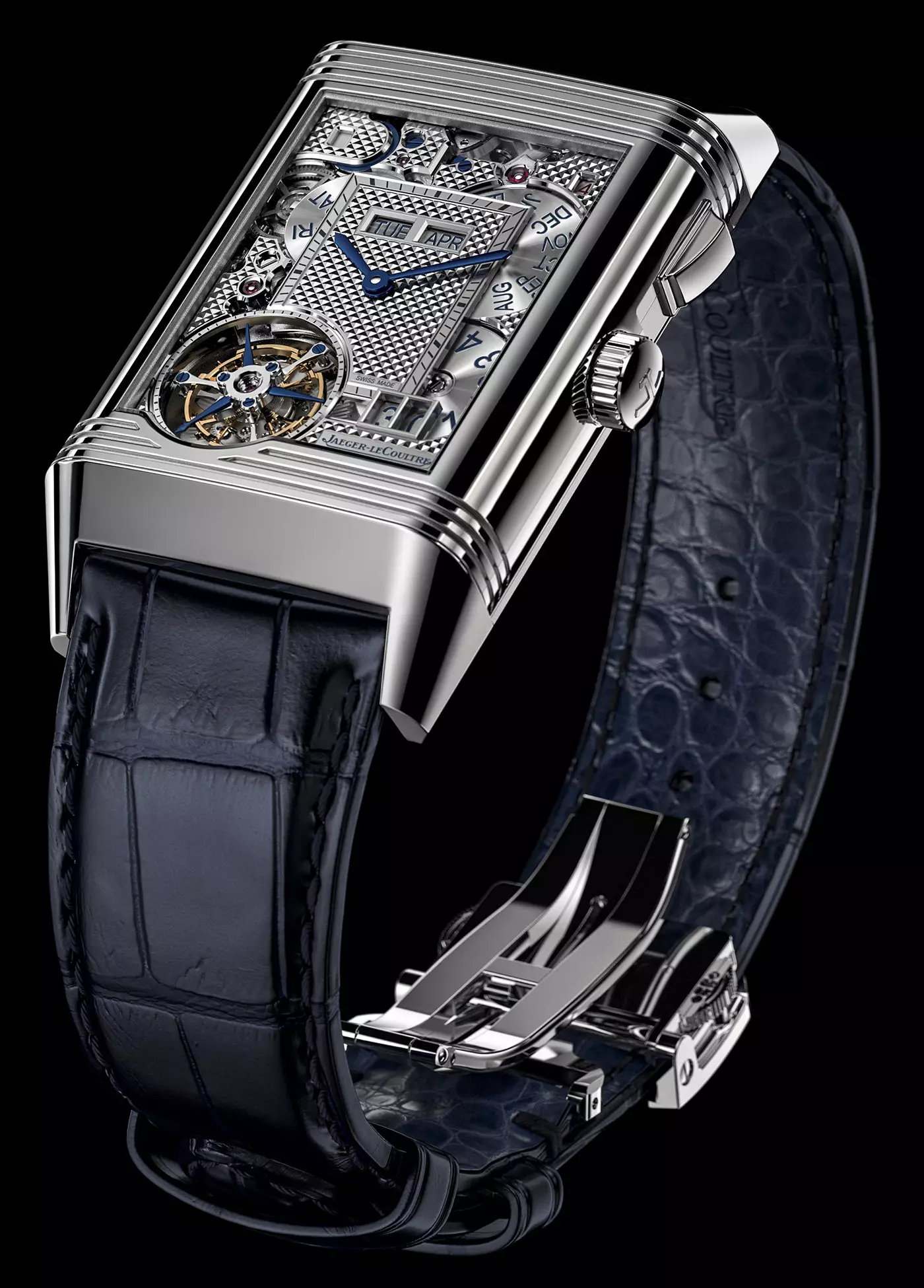 Jaeger-LeCoultre Debuts Limited-Edition Reverso Hybris Mechanica Caliber 185 Watch 4966_8